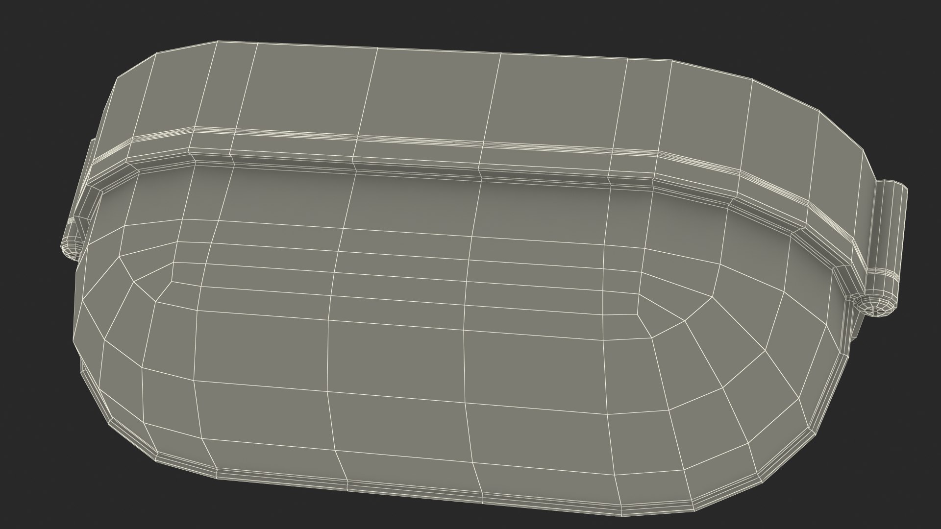 Oval Eyelid Bulkhead Light 3D Model - TurboSquid 1978393