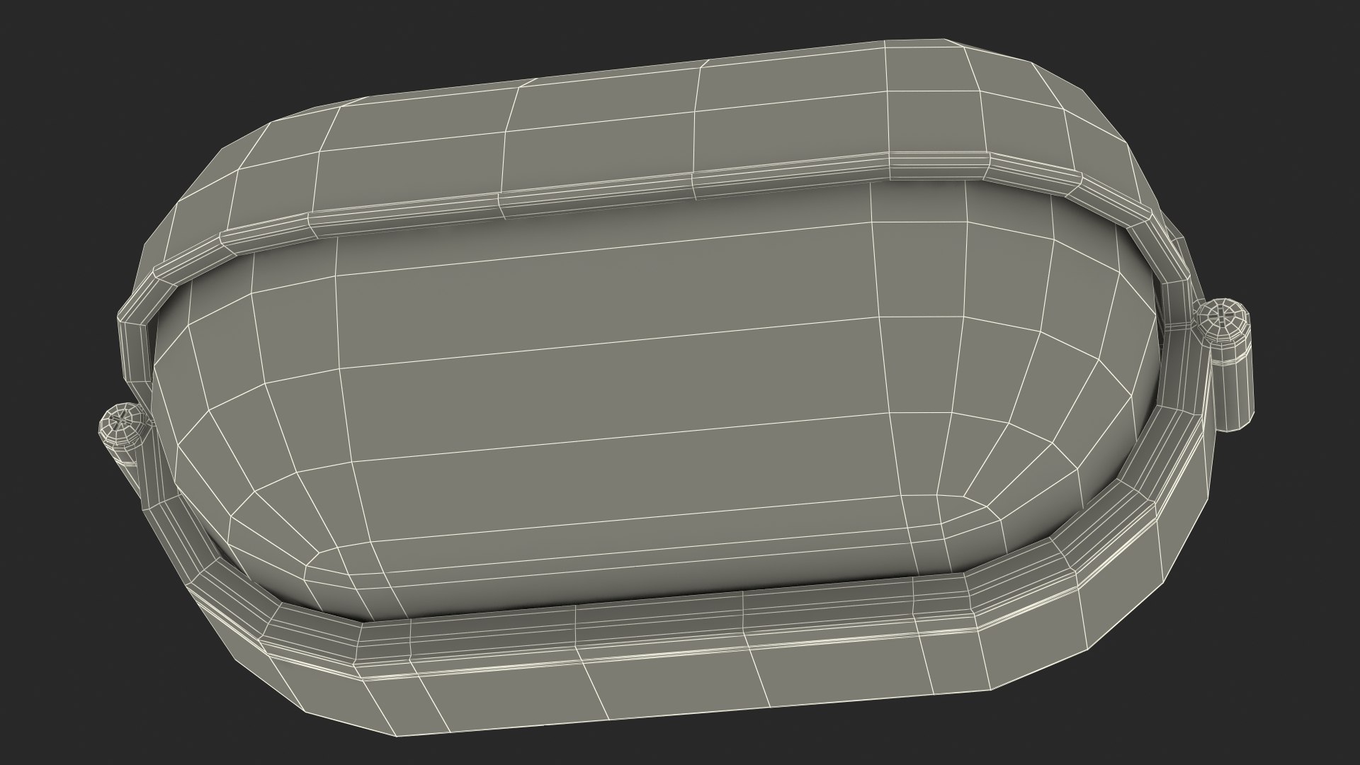 Oval Eyelid Bulkhead Light 3D Model - TurboSquid 1978393