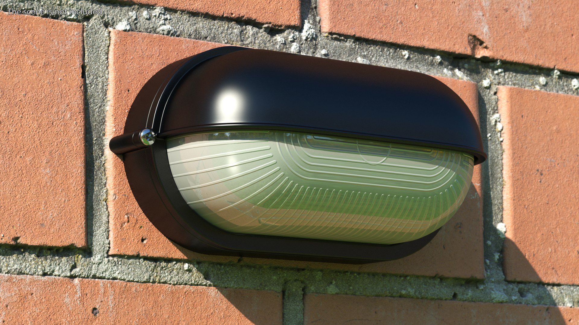 Oval Eyelid Bulkhead Light 3D Model - TurboSquid 1978393