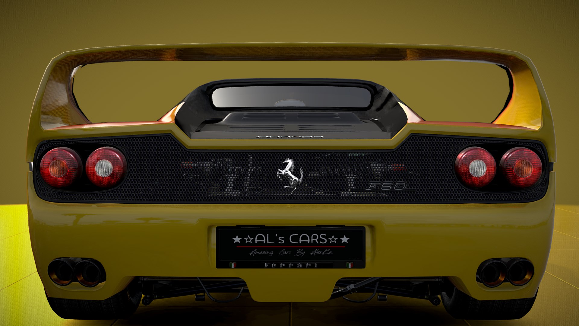 3D Ferrari F50 1995 - TurboSquid 2105673