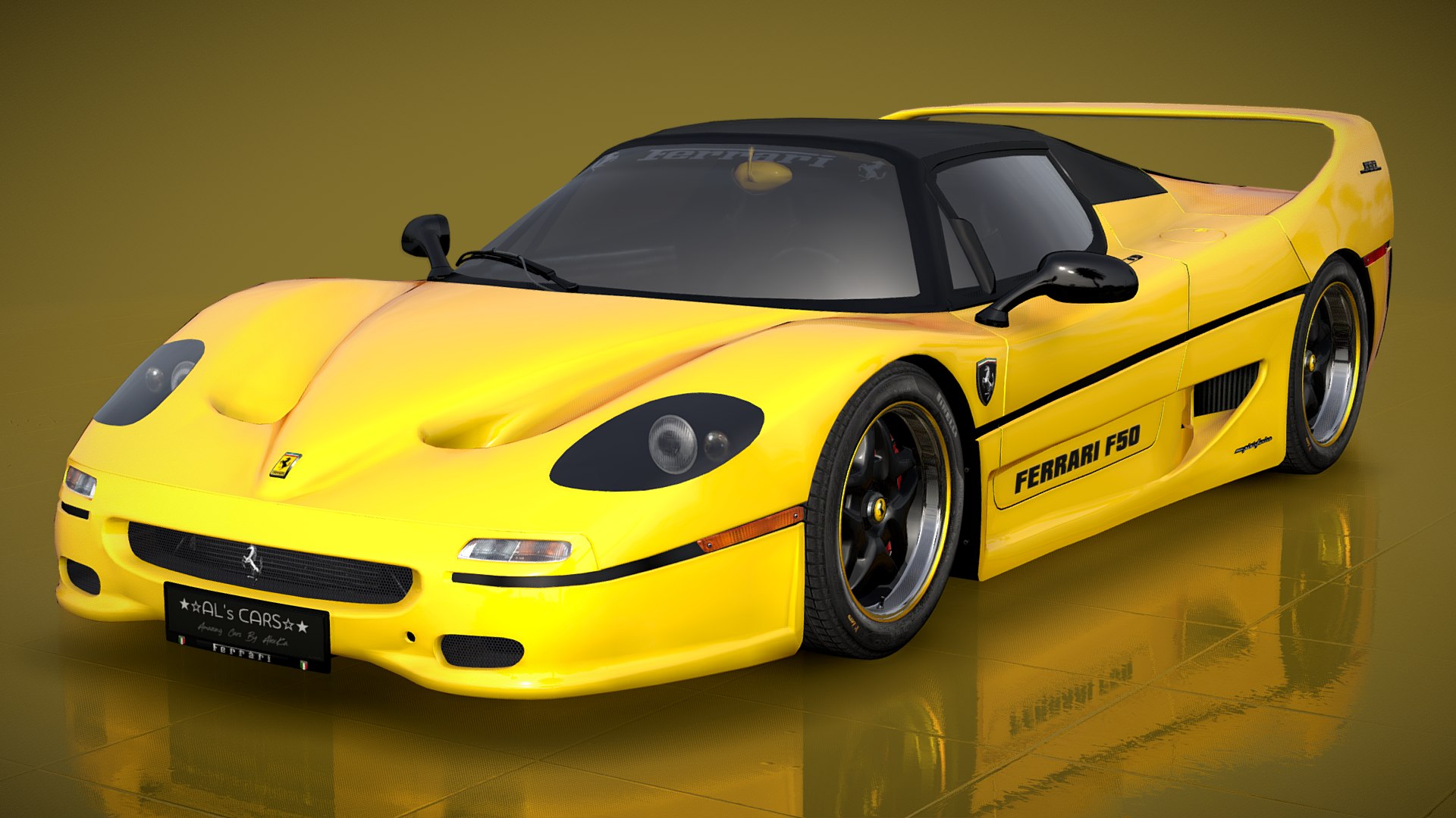 3D Ferrari F50 1995 - TurboSquid 2105673