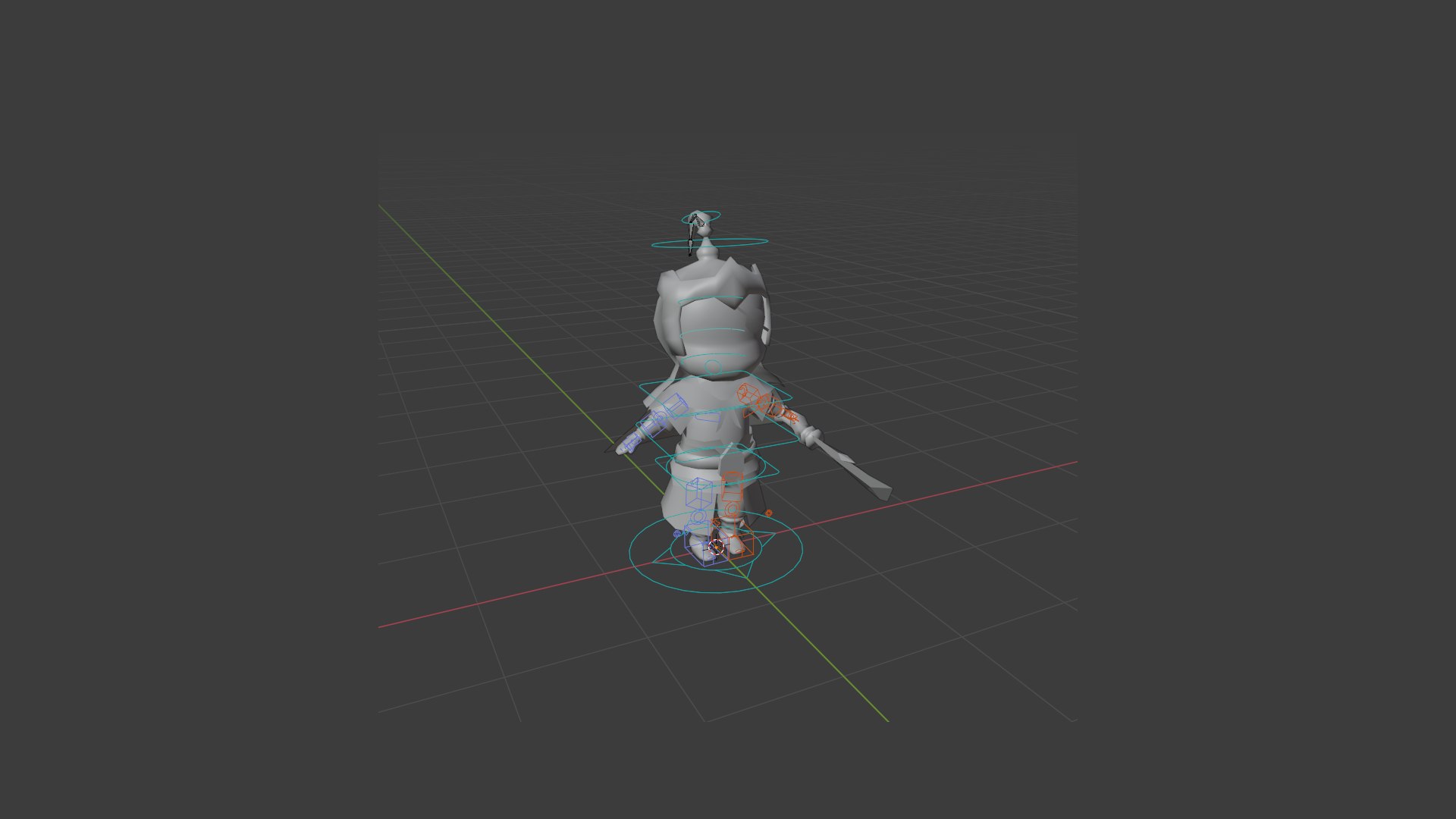 3D Chibi Game Character Sword Man - TurboSquid 1813868