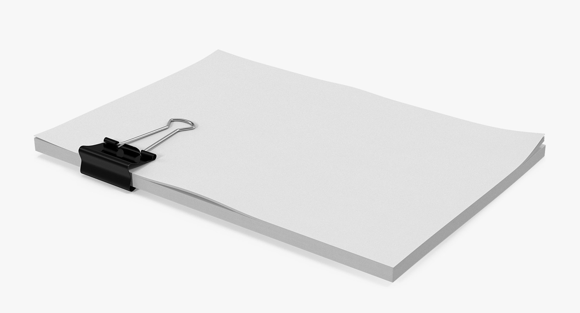 3D binder a5 sheets - TurboSquid 1420074