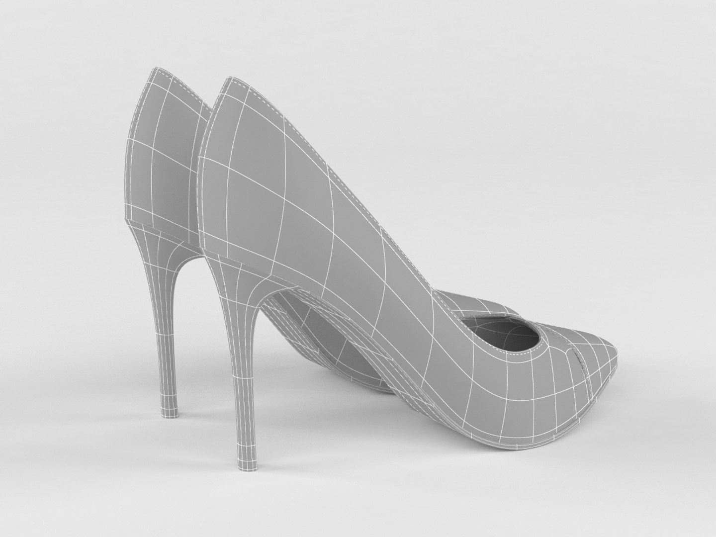 Women shoes 3D model - TurboSquid 1410780