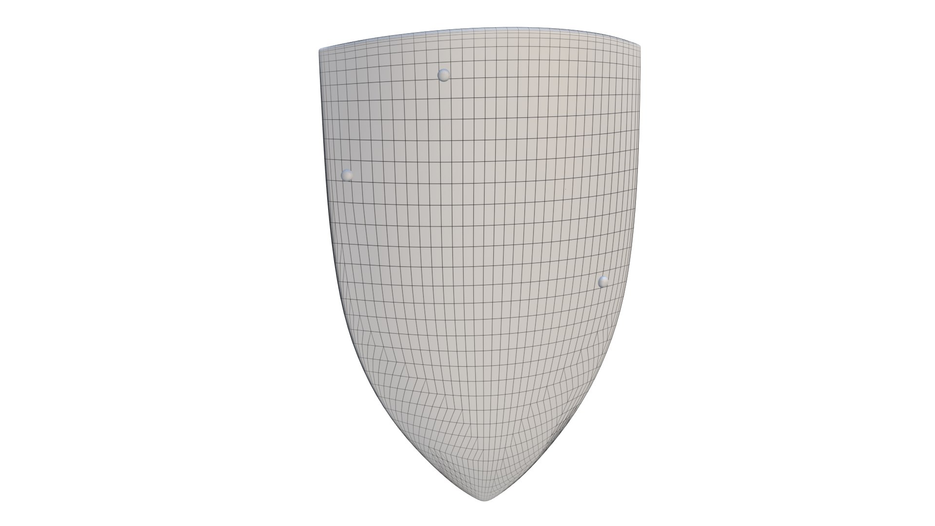3D Low Poly A Medieval Shield 3D Model - TurboSquid 2300101