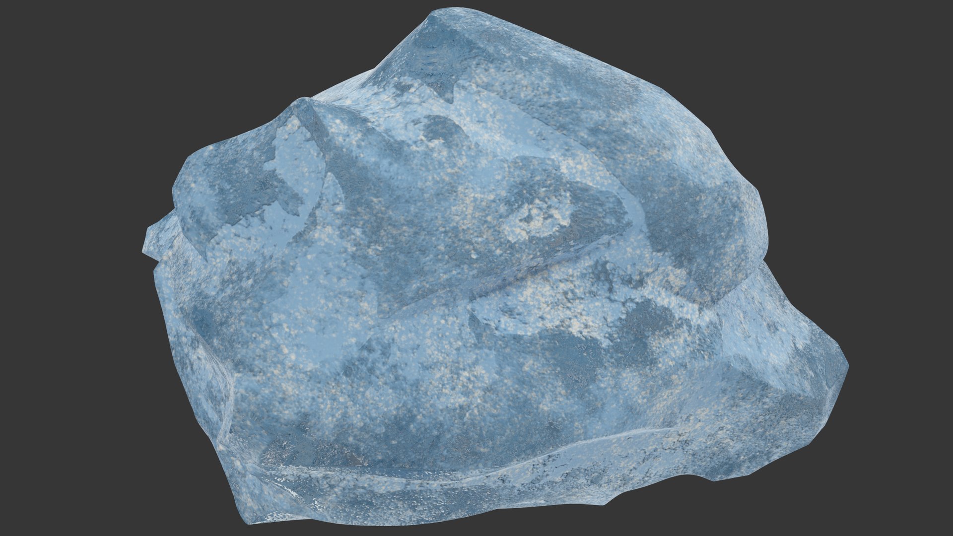 3D Ice Boulder - TurboSquid 1499151