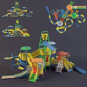3D Water Park Models - Browse & Download Formats - TurboSquid