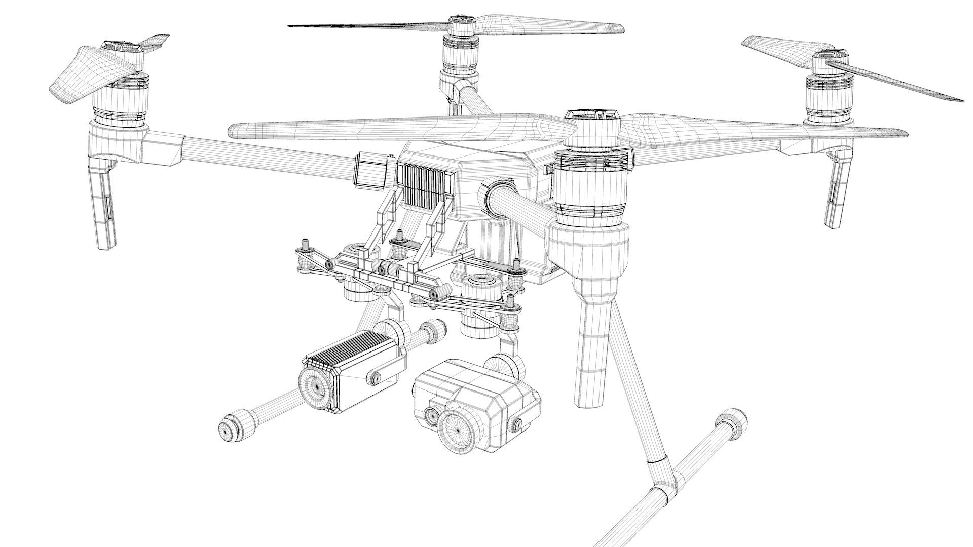 DJI Matrice 200 3D Model - TurboSquid 2255447