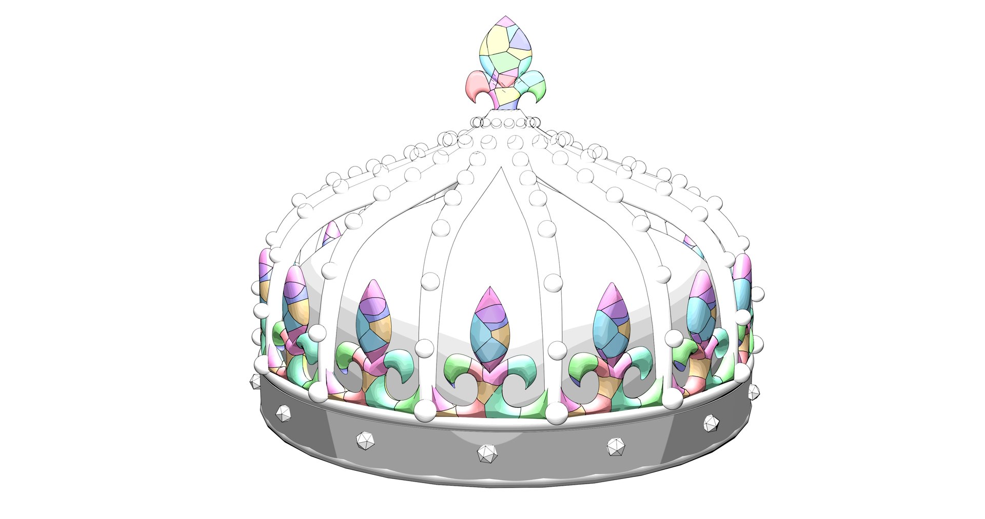 3D Crown animation model - TurboSquid 1757919