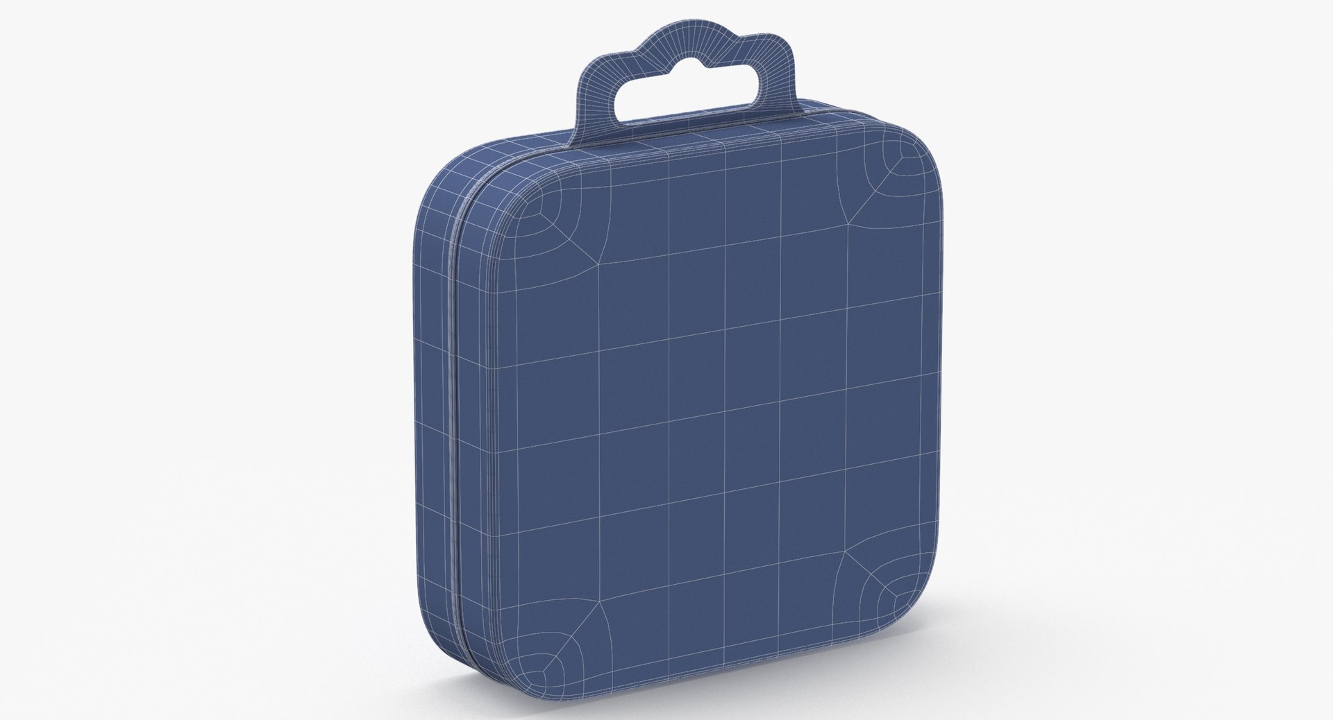 Charging Cord Package Type 03 Blank And Generic Lebel Box 3D Model ...