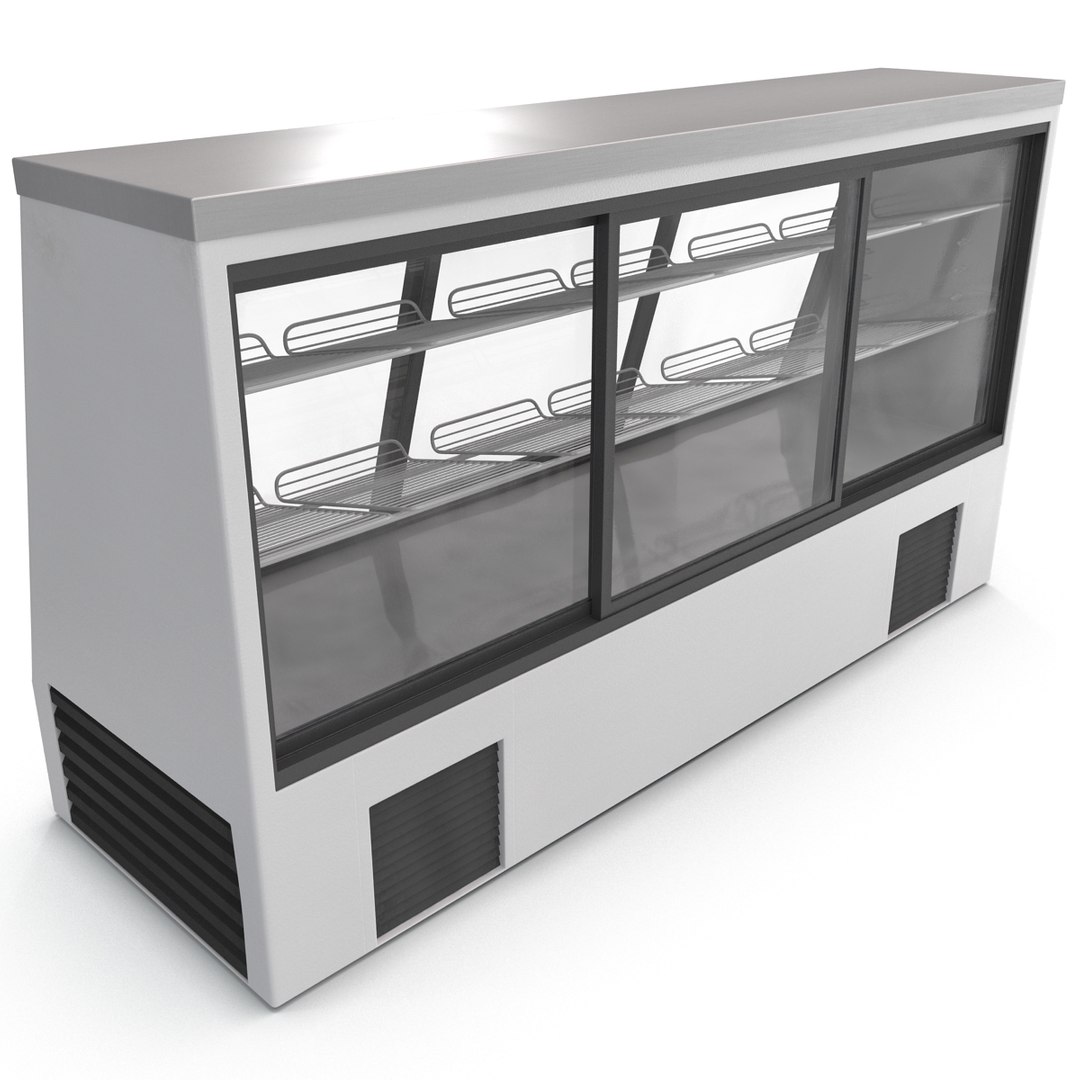 Display Refrigerator 3d Model