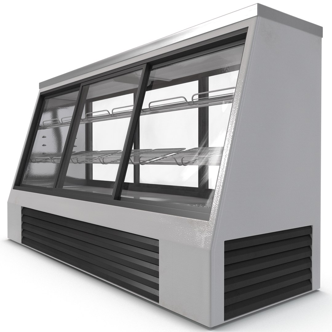 Display Refrigerator 3d Model