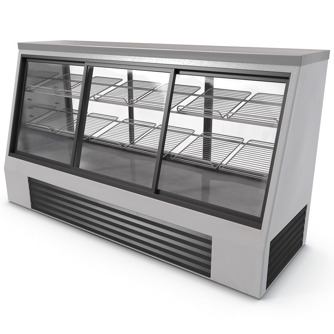 Display Refrigerator 3d Model