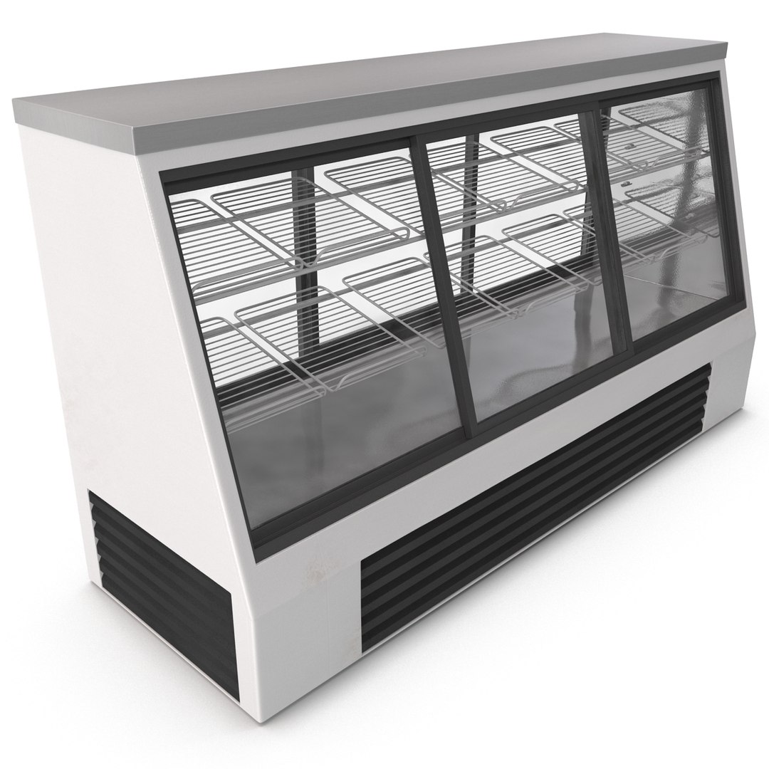 Display Refrigerator 3d Model