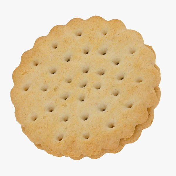 Cookie cacao cream 01 3D model - TurboSquid 1533808