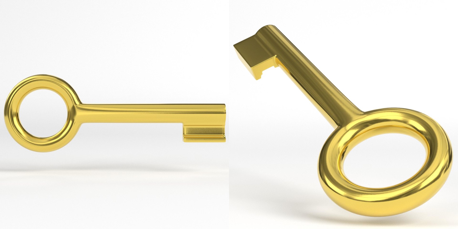 Stylized Key 3 3D Model - TurboSquid 1918038