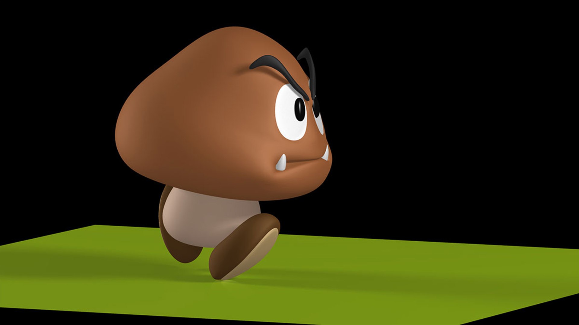 3D Model Goomba From Super Mario All Quad Low-poly 3D Model ...