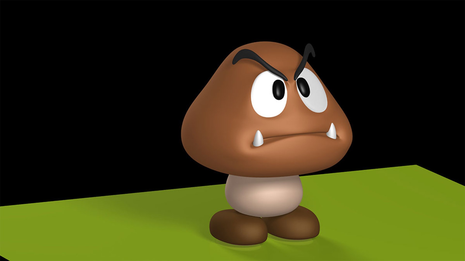 3D Model Goomba From Super Mario All Quad Low-poly 3D Model ...