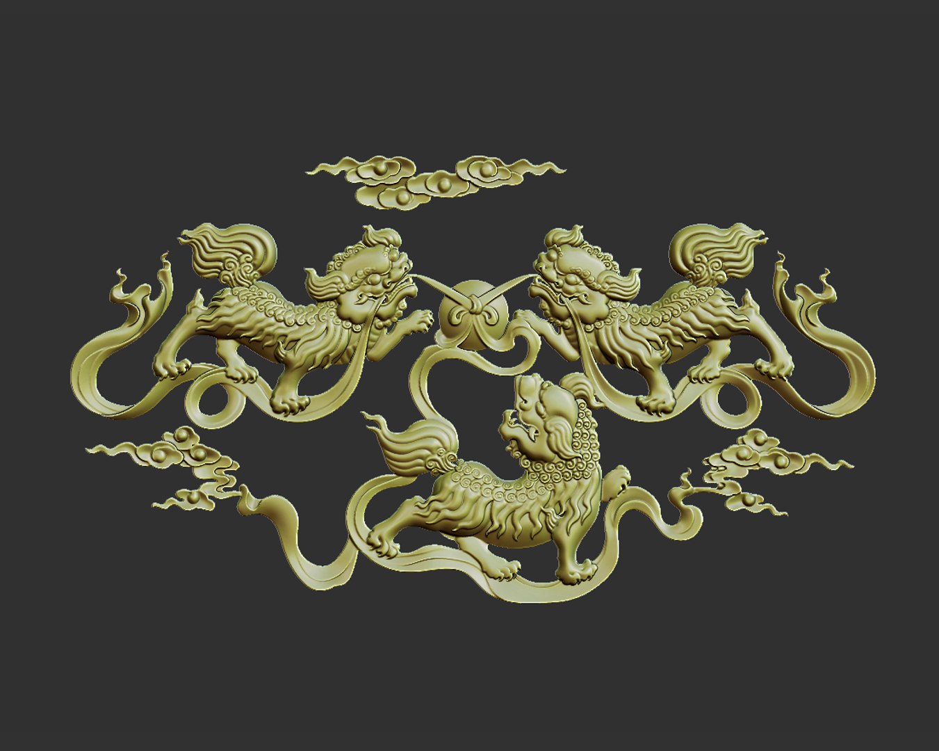 Relief Sculpture 3D Model - TurboSquid 1608845