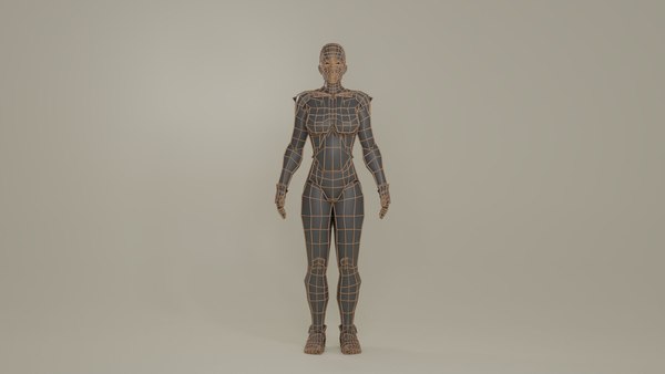 3D rigged dolls blender model - TurboSquid 1661638