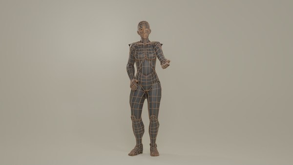 3D rigged dolls blender model - TurboSquid 1661638