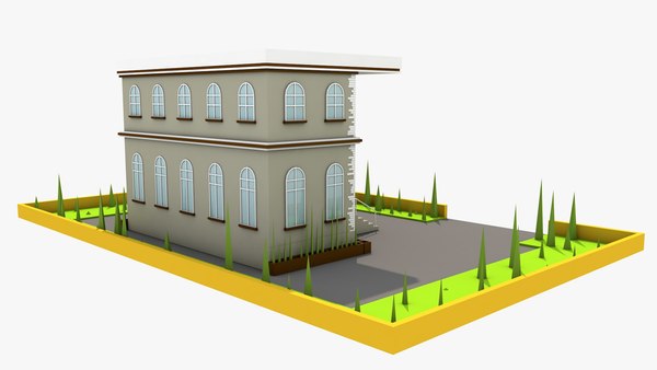 3D Bank model - TurboSquid 1728705