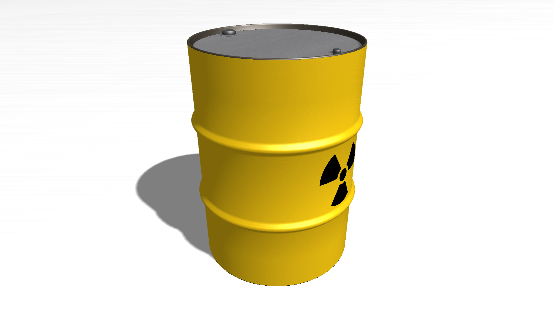 Metal Barrel Nuclear Mk1 3D Model - TurboSquid 2175867