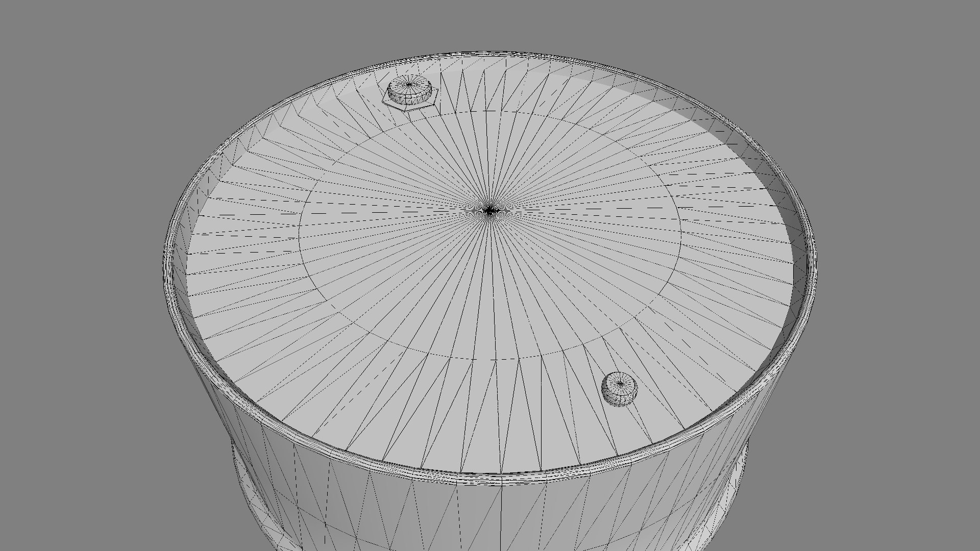 Metal Barrel Nuclear Mk1 3D Model - TurboSquid 2175867