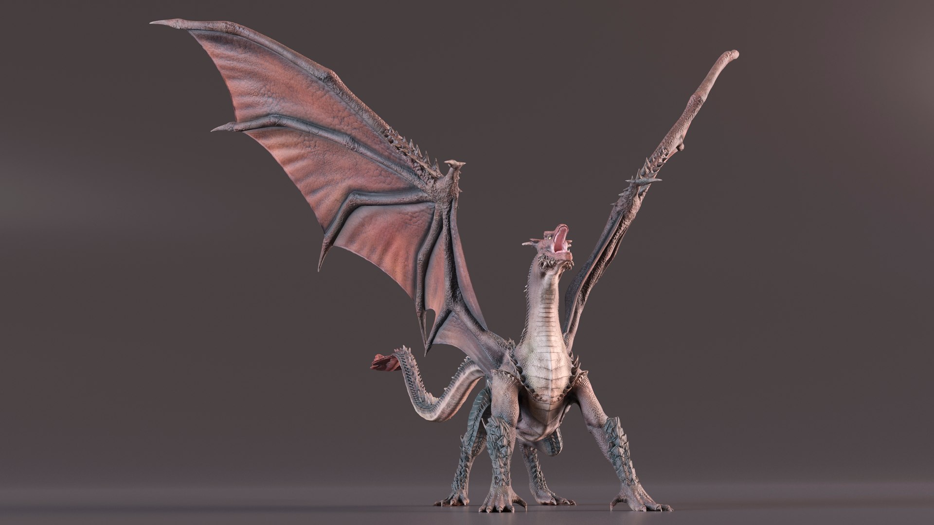 3D Fantasy Dragon Rigged For Cinema 4D Model - TurboSquid 2265125