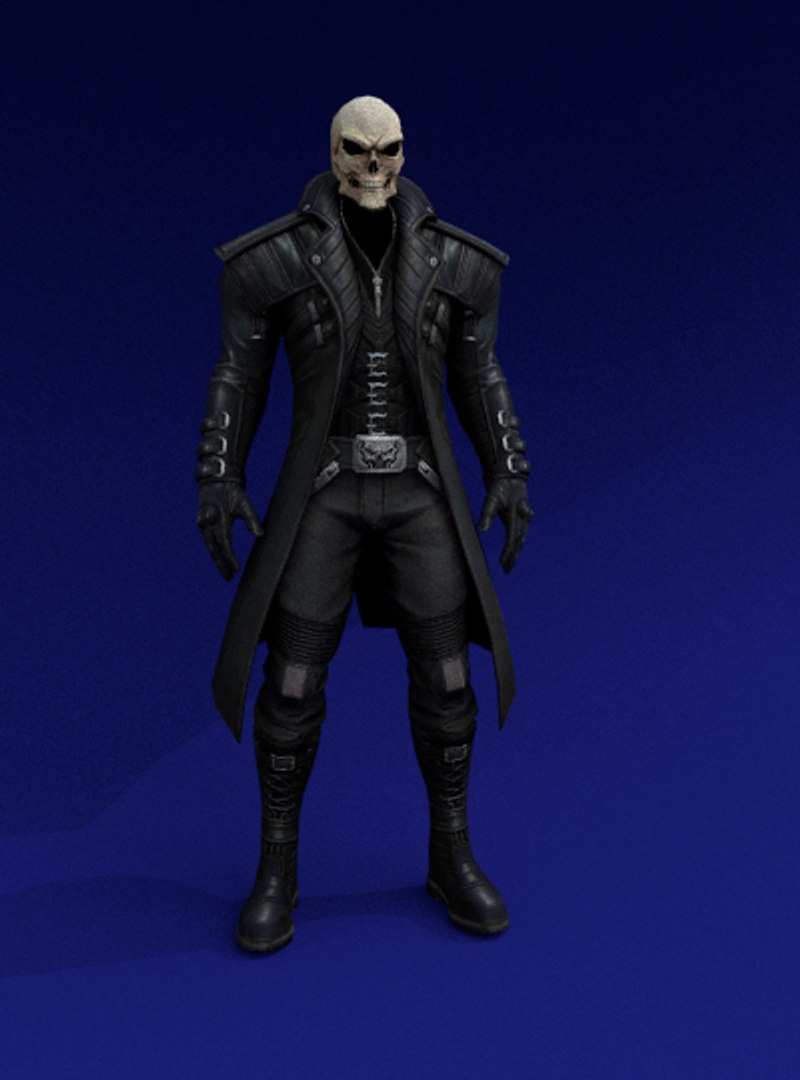 Ghost-Rider Model - TurboSquid 1866424