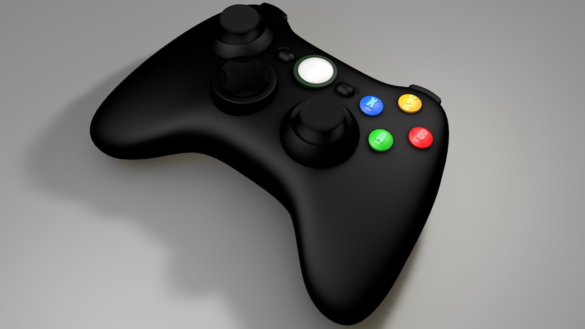 3D basic xbox 360 controller - TurboSquid 1245598