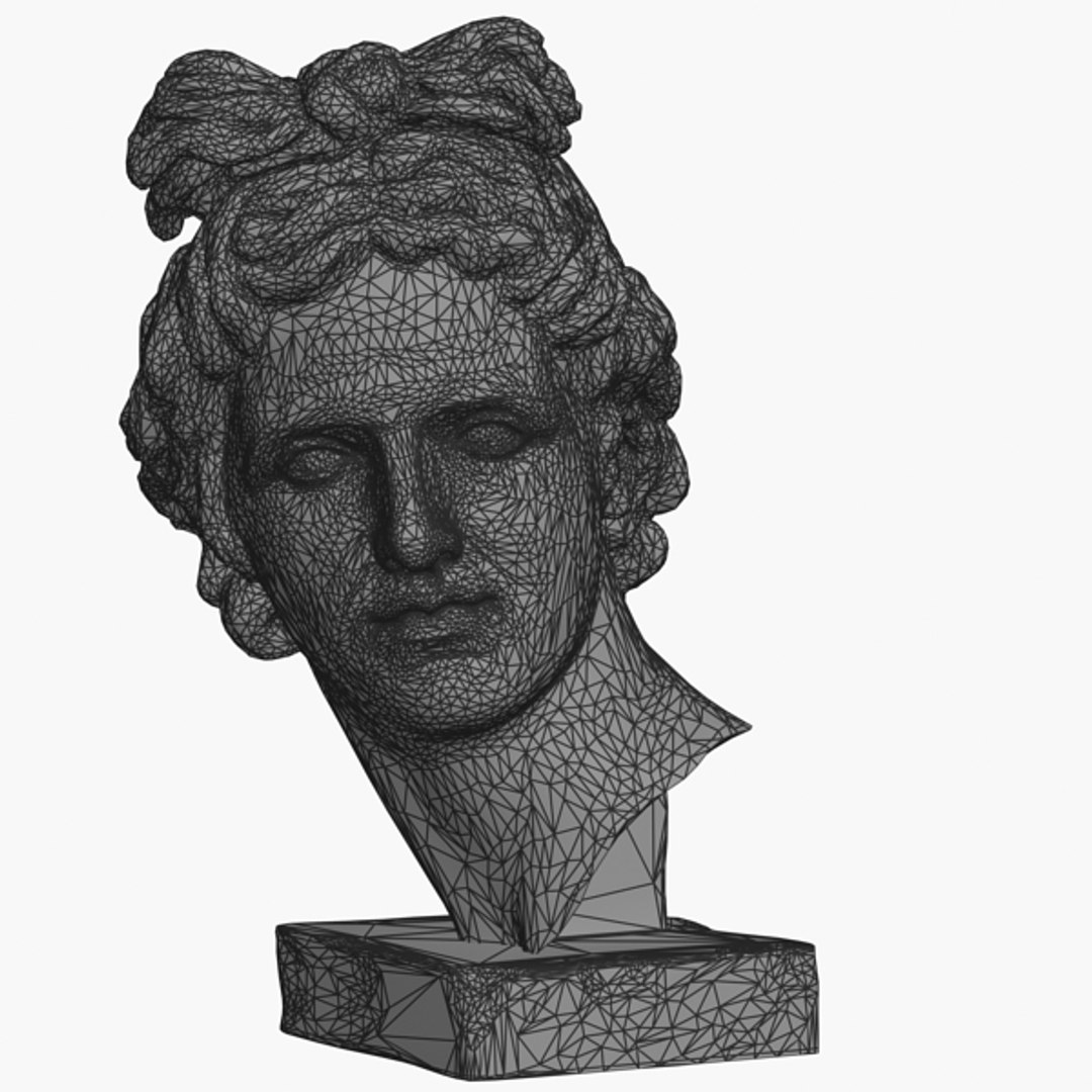 Head Sculpture Apollo Model - TurboSquid 1456273