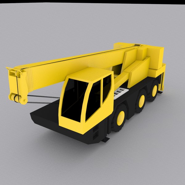 Mobile Crane STL Models for Download | TurboSquid