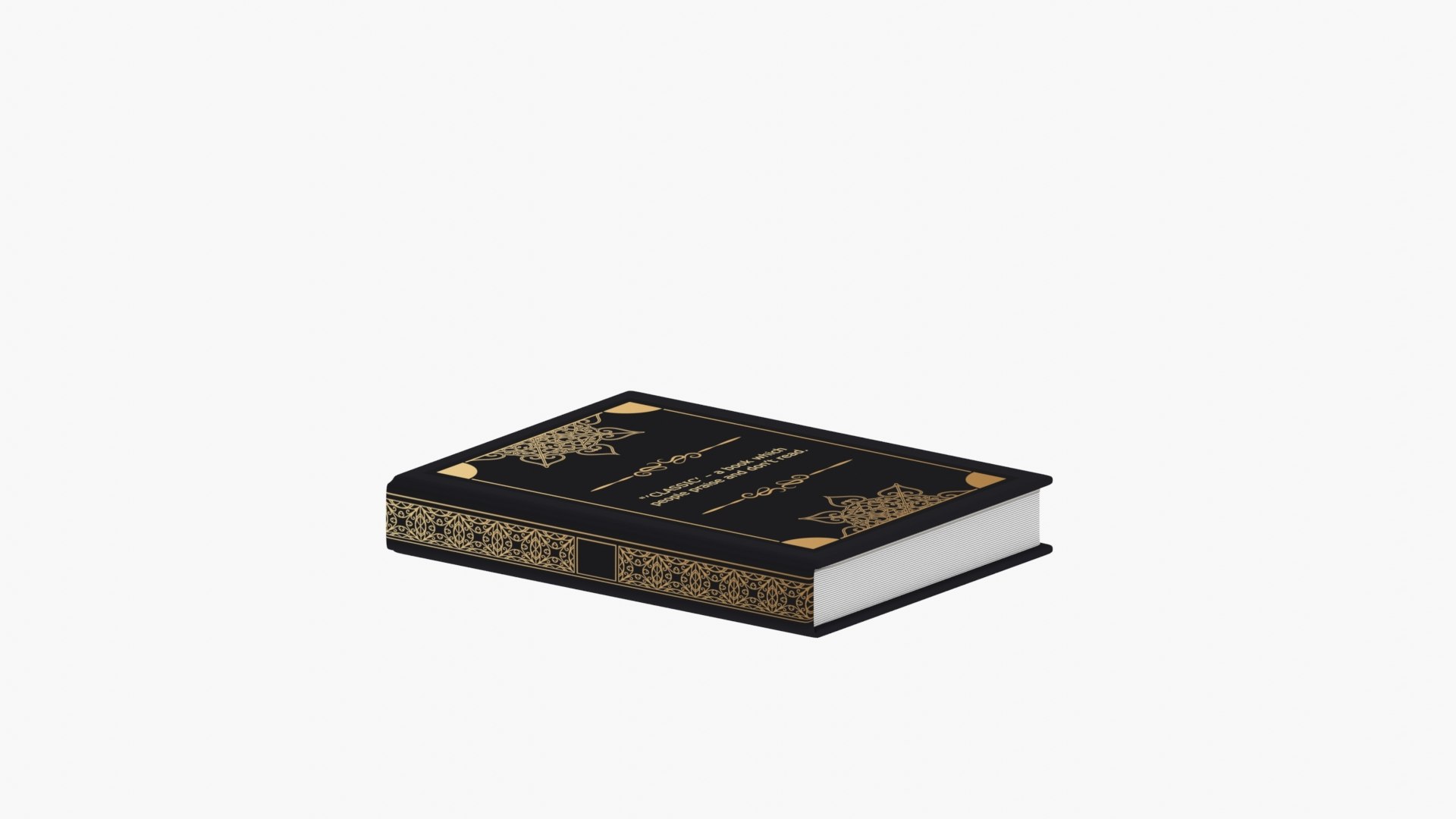 Classic Rigged Book 3D Model - TurboSquid 2064815