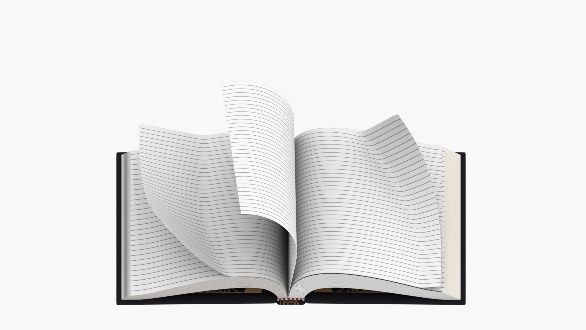 Classic Rigged Book 3D Model - TurboSquid 2064815