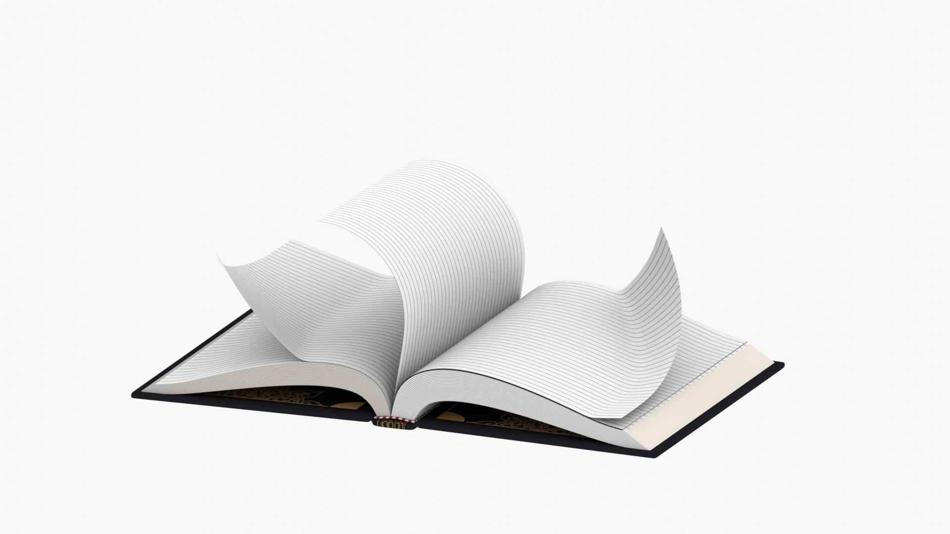 Classic Rigged Book 3D model - TurboSquid 2064815