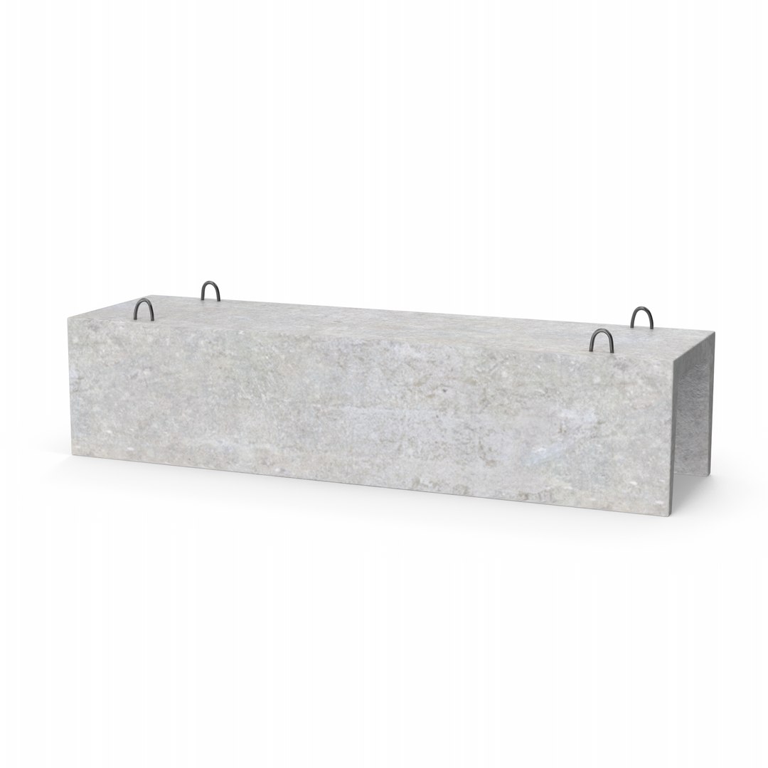 3D model Concrete Trench - TurboSquid 2142082