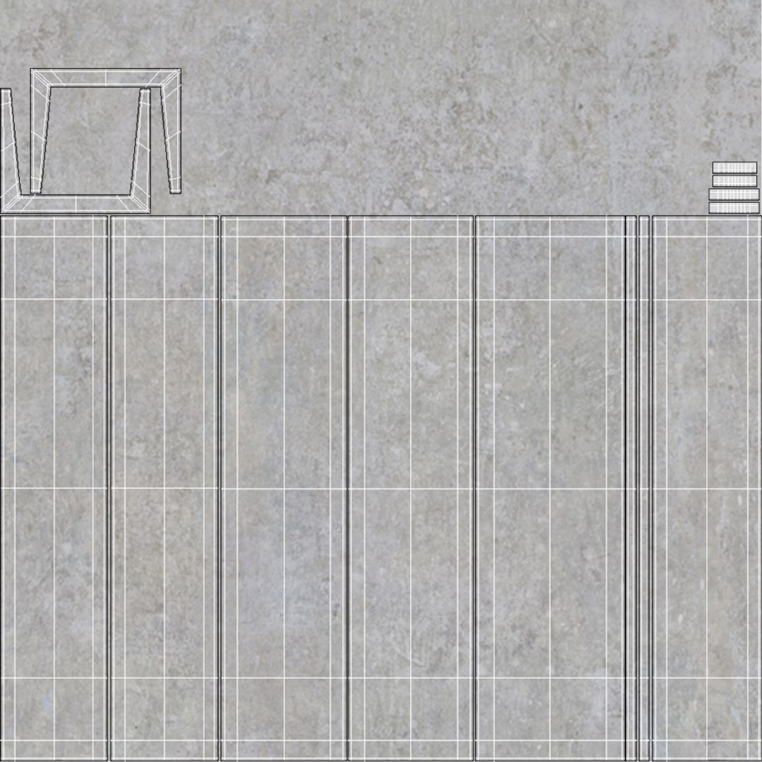 3D model Concrete Trench - TurboSquid 2142082