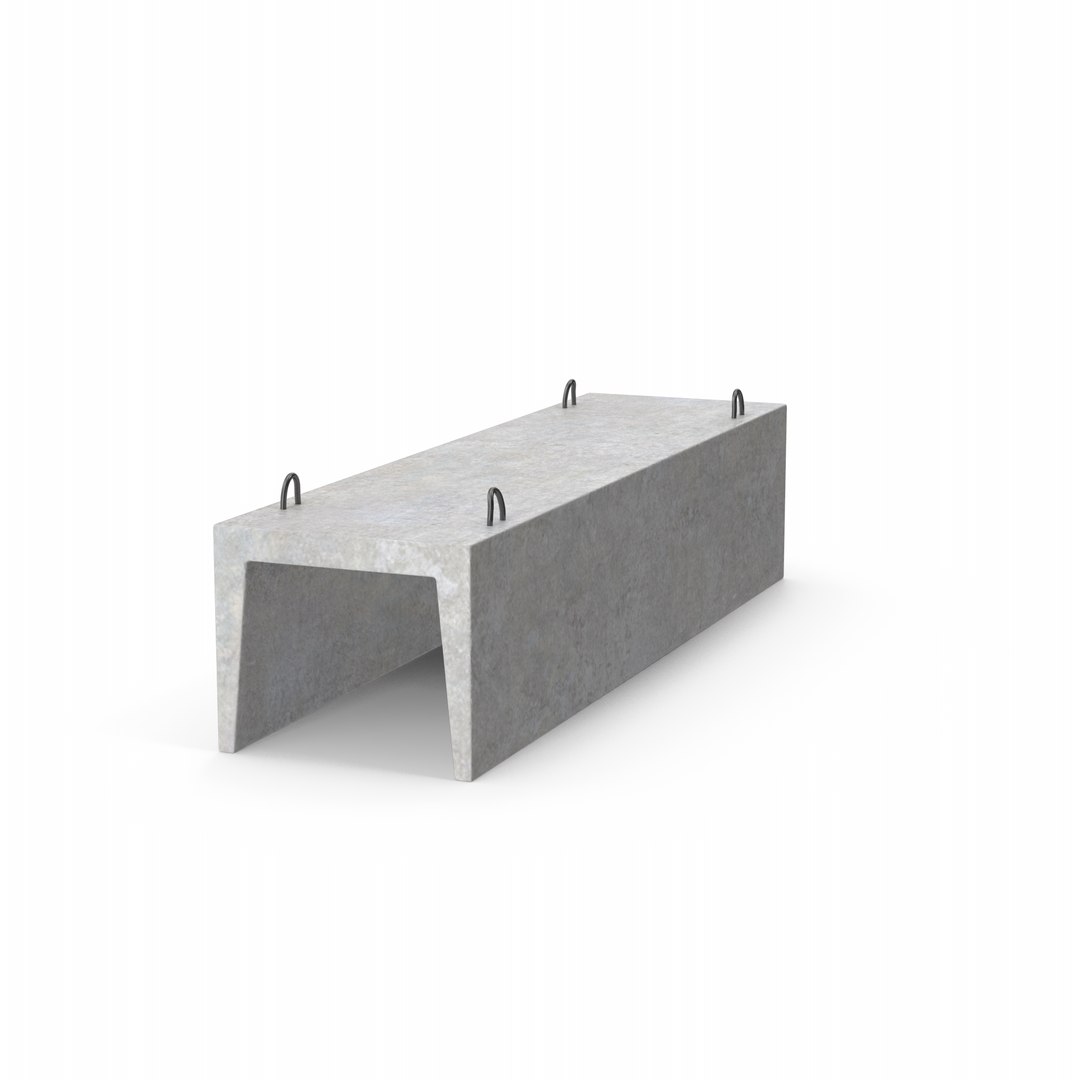 3D model Concrete Trench - TurboSquid 2142082