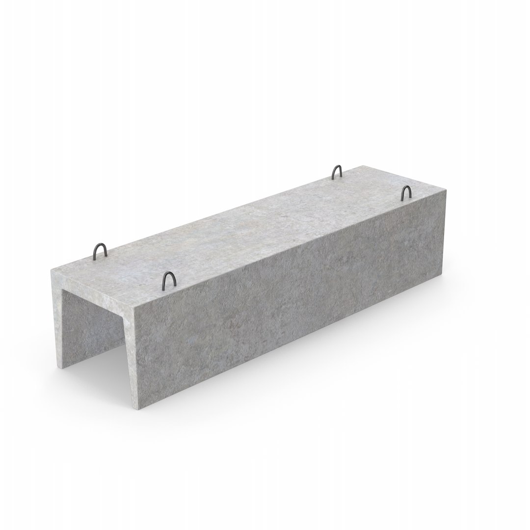 3D model Concrete Trench - TurboSquid 2142082