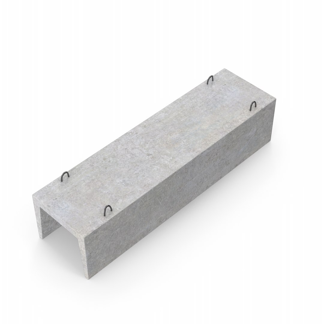 3D model Concrete Trench - TurboSquid 2142082