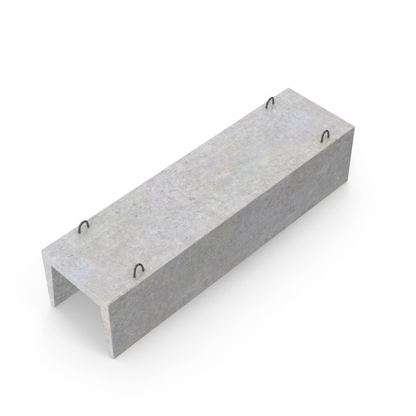 modelo 3d Zanja de hormigón - TurboSquid 2142082