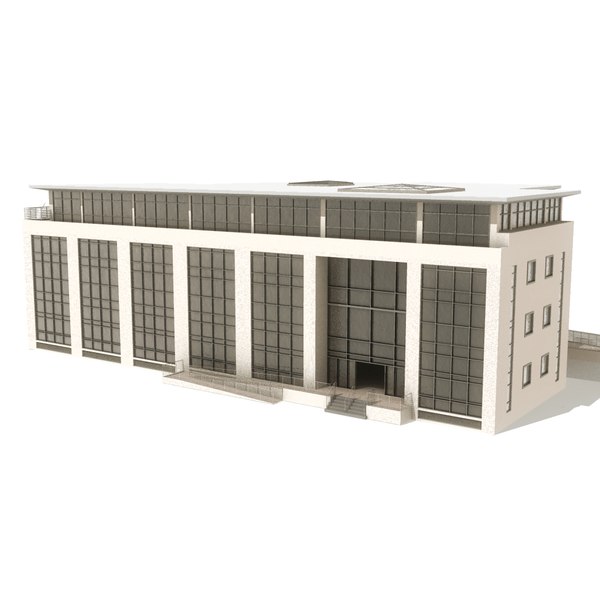 3d model building office