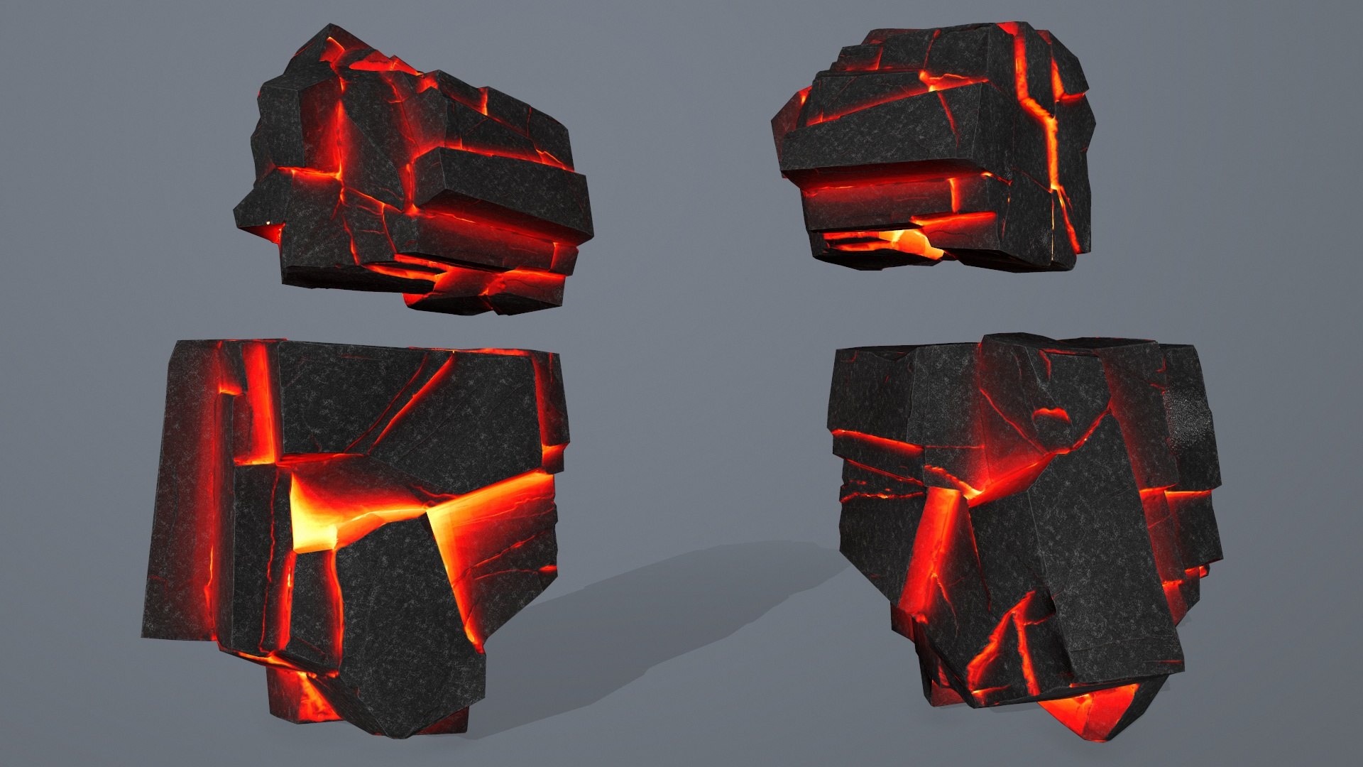 3D lava rock model - TurboSquid 1694227