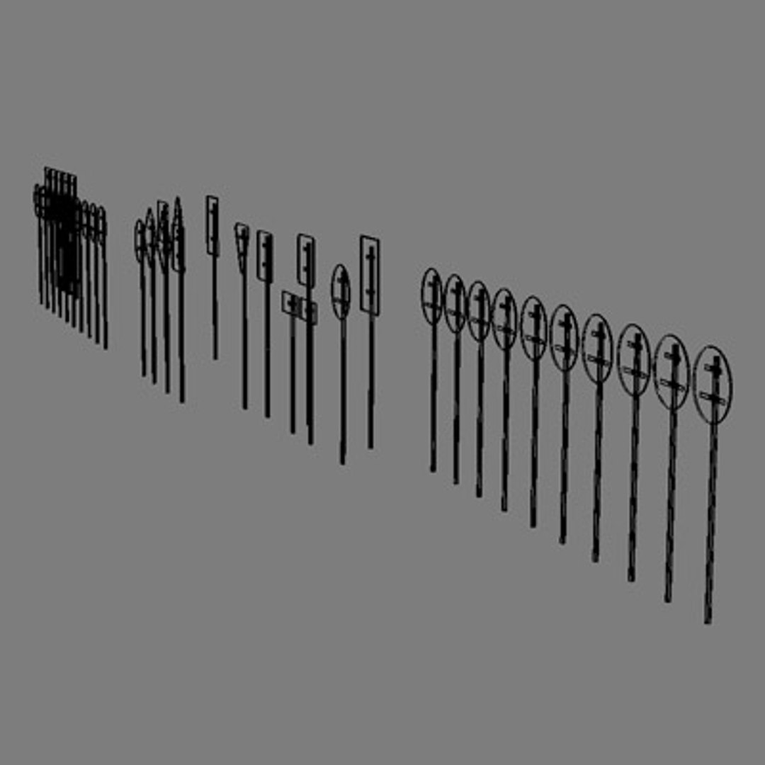 3dmodels Signs 3d Model