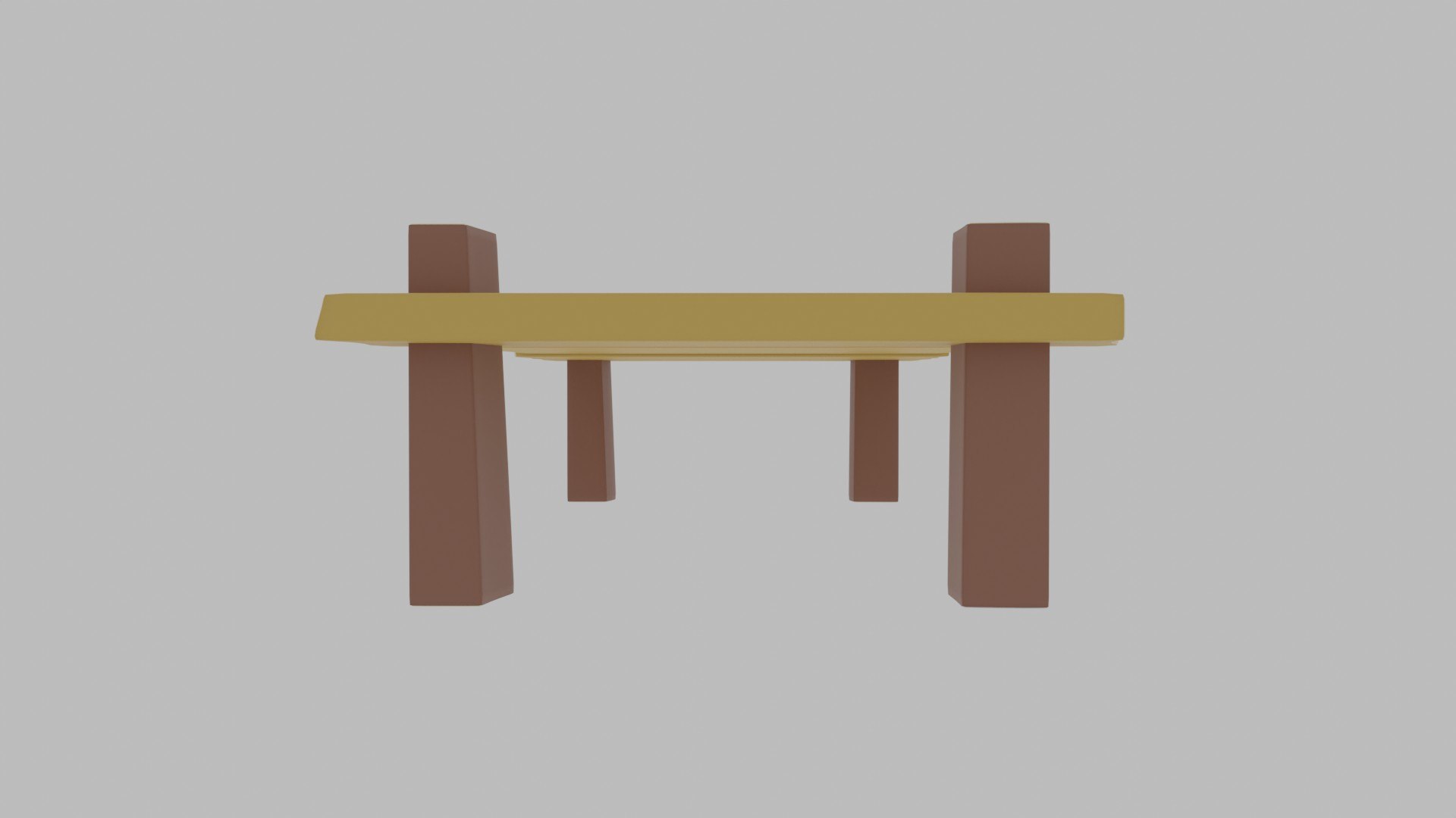 3D Cartoon Bridge Model - TurboSquid 2018139