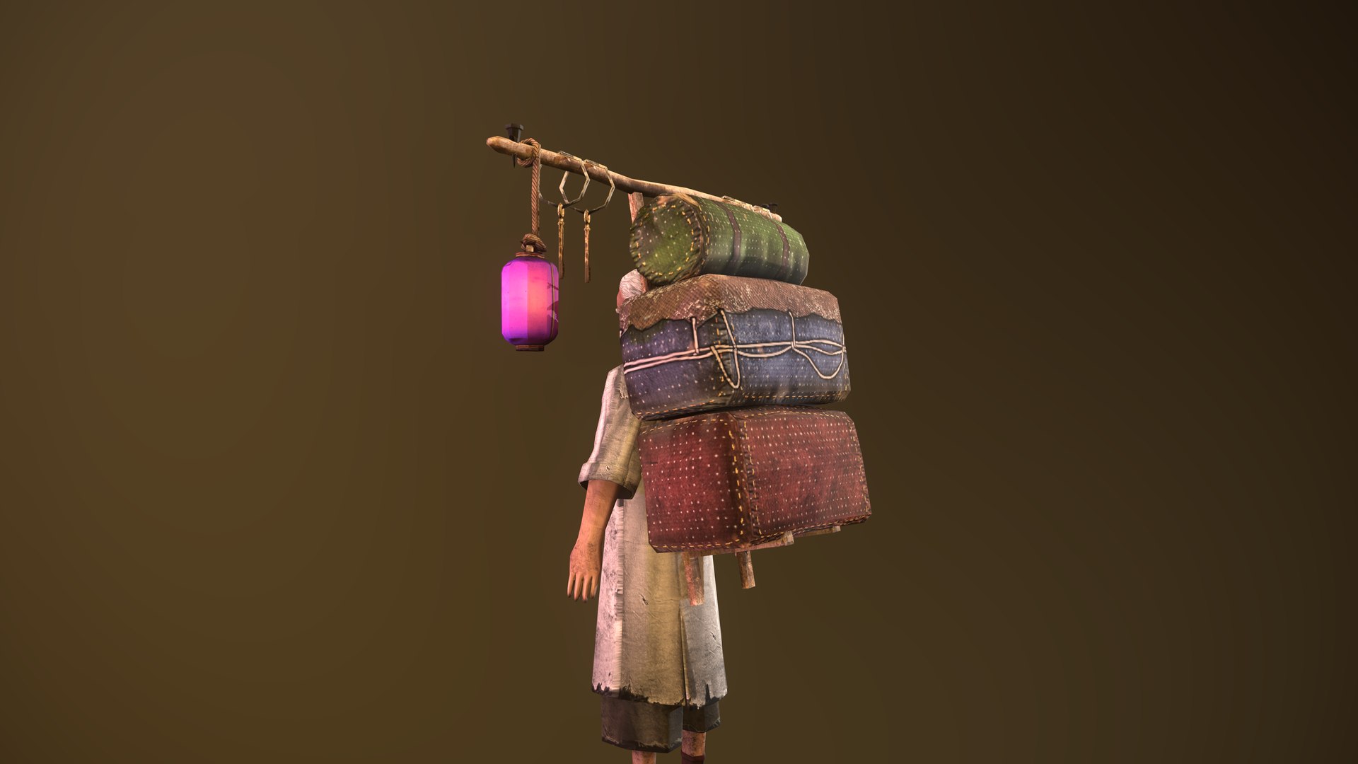 Old Merchant Rigged 3dcharacter 3D Model - TurboSquid 1830384