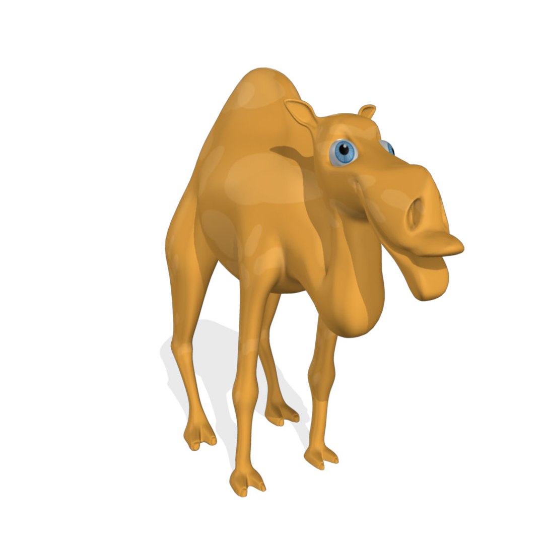 3d Cartoon Camel