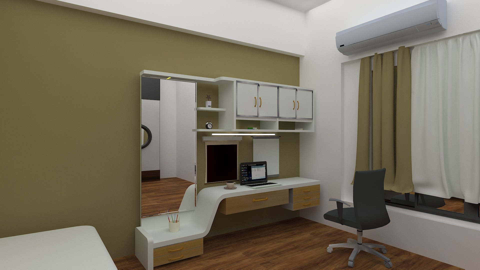 3D model study table - TurboSquid 1398753