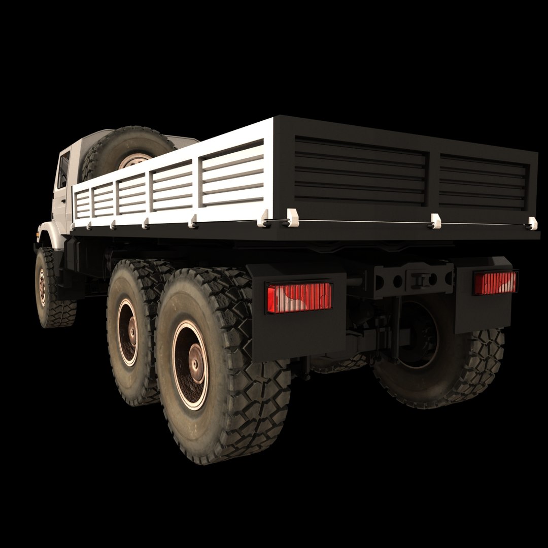 Zetros 6x6 Model - TurboSquid 1828317